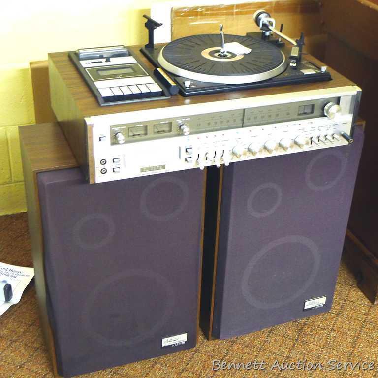 Zenith stereo system incl. turntable, cassette | Proxibid