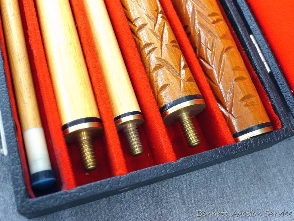 How to store and display antique pool cues - dasewet