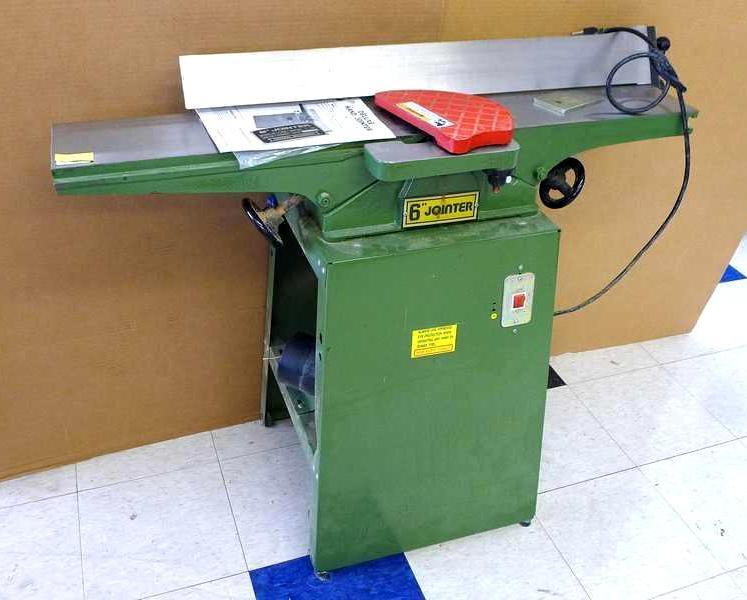 Central Machinery 6 deluxe hand jointer with 1 Proxibid