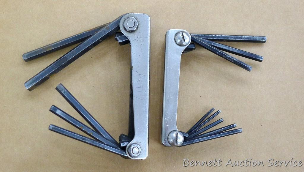 Eklind Tool Co. no. 91 folding hex key set up to | Proxibid