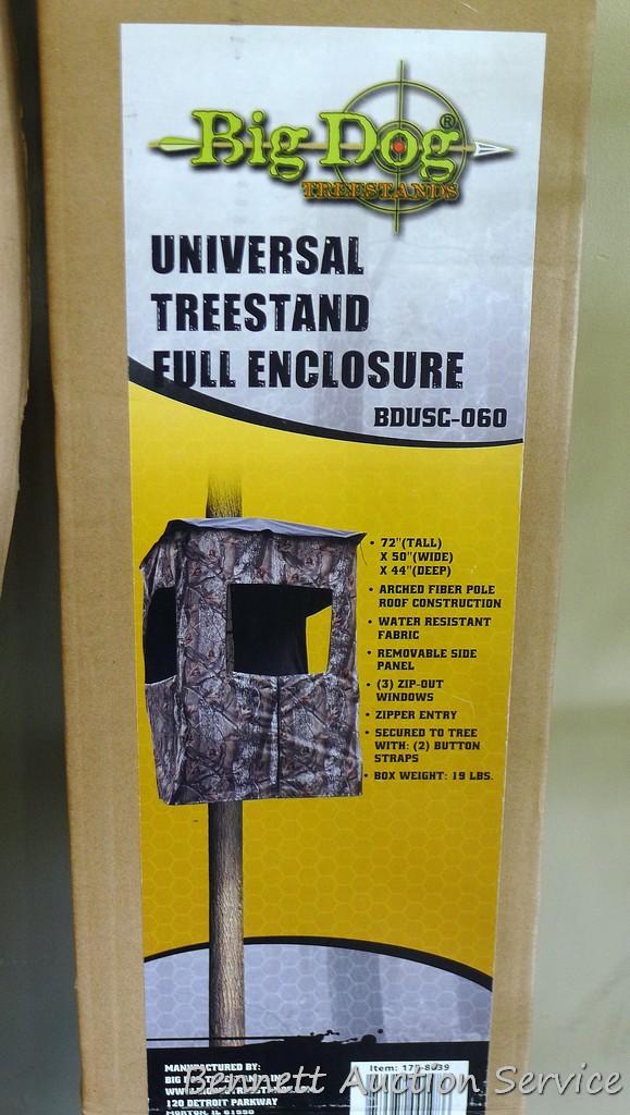 Big Dog universal tree stand full enclosure model | Proxibid