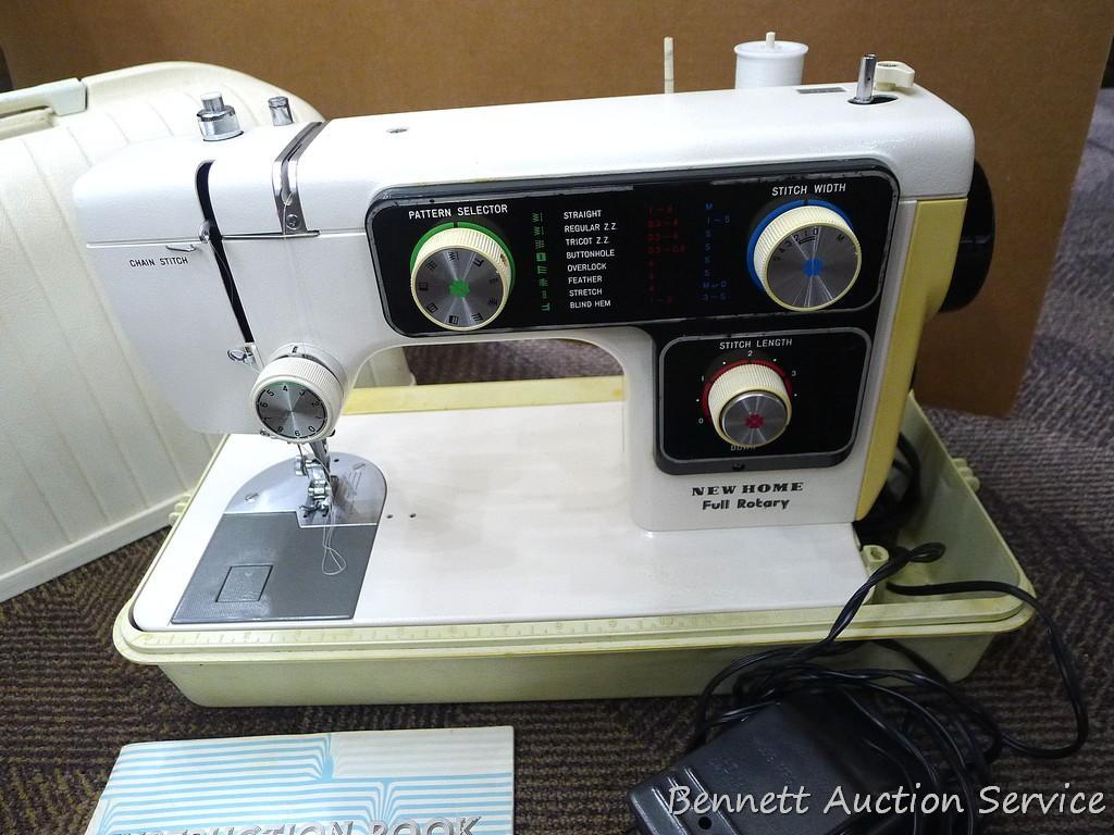 New Home Sewing Machine Models New Home Sewing Machine, Model No. 446,
