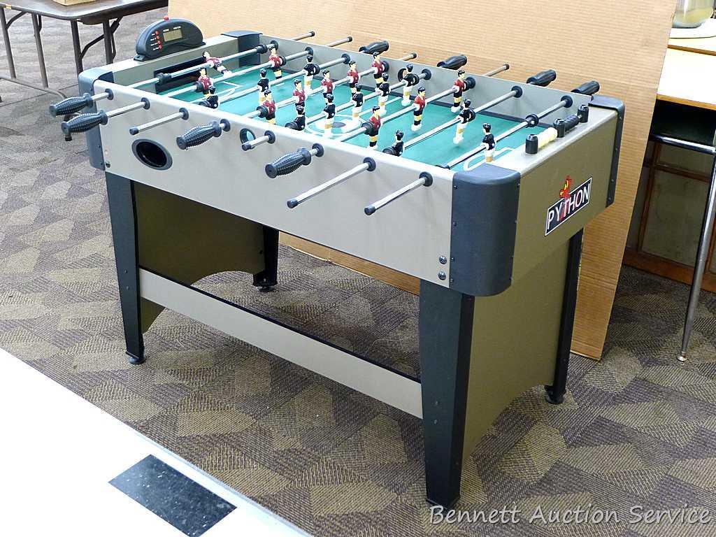 Sportcraft Foosball Table Set Up