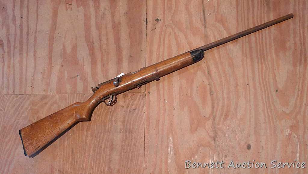 Stevens Springfield Model 56 bolt action .22 | Proxibid