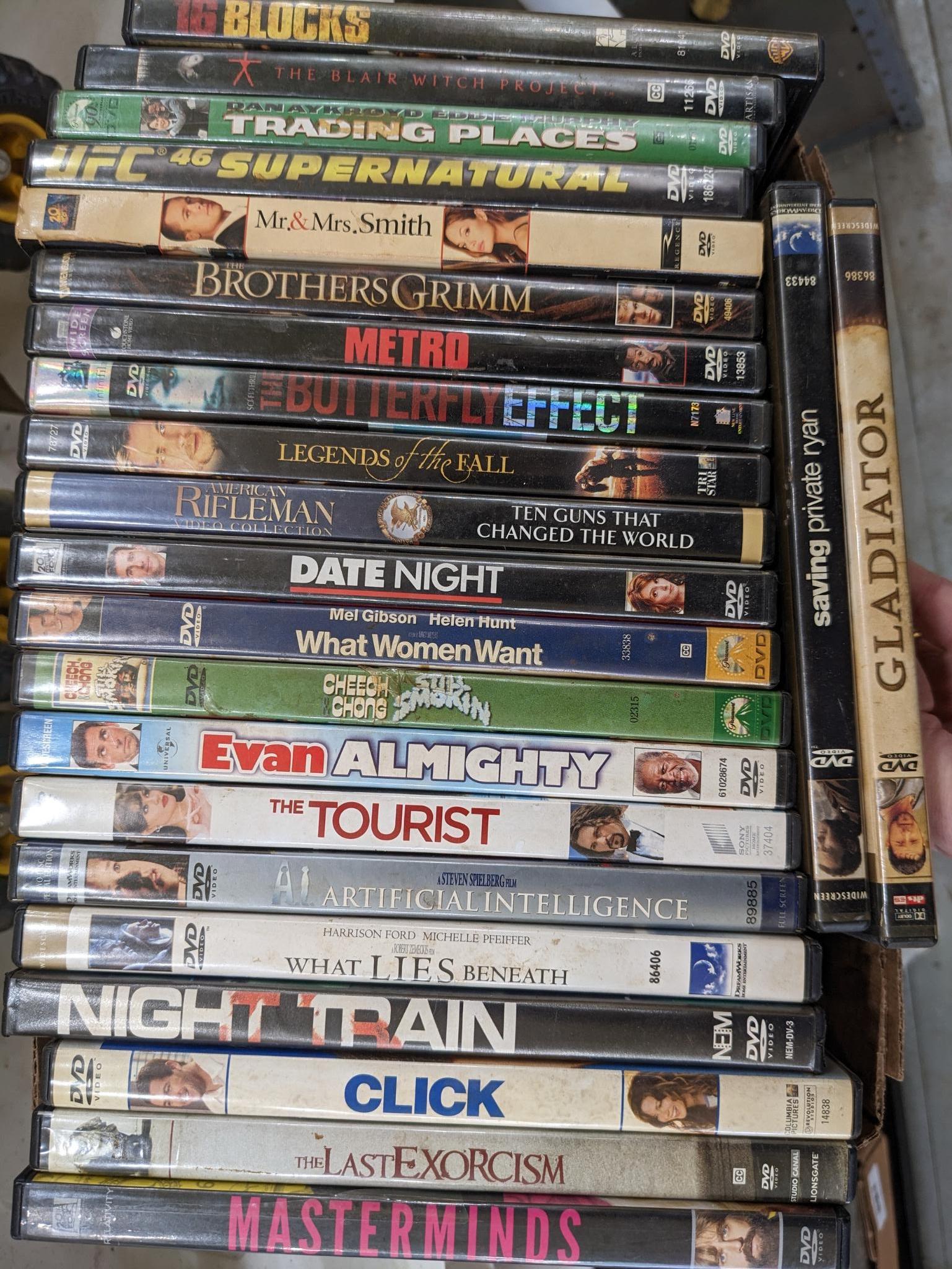 DVDs including Metro, 16 Blocks, Trading Places, | Proxibid