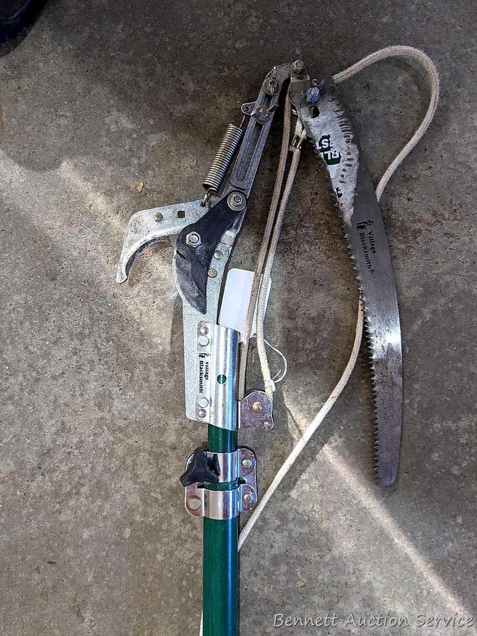 Village Blacksmith tree pruner pole with blade Proxibid
