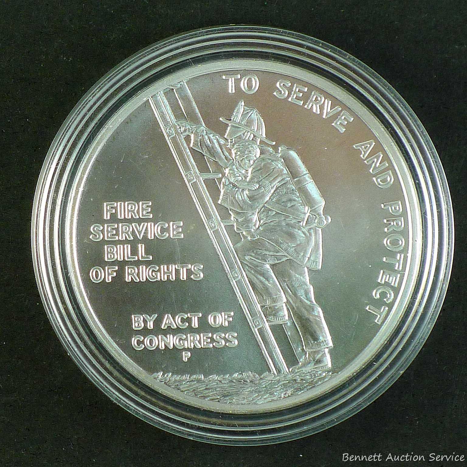 Benjamin Franklin Fire Service Bill of Rights | Proxibid