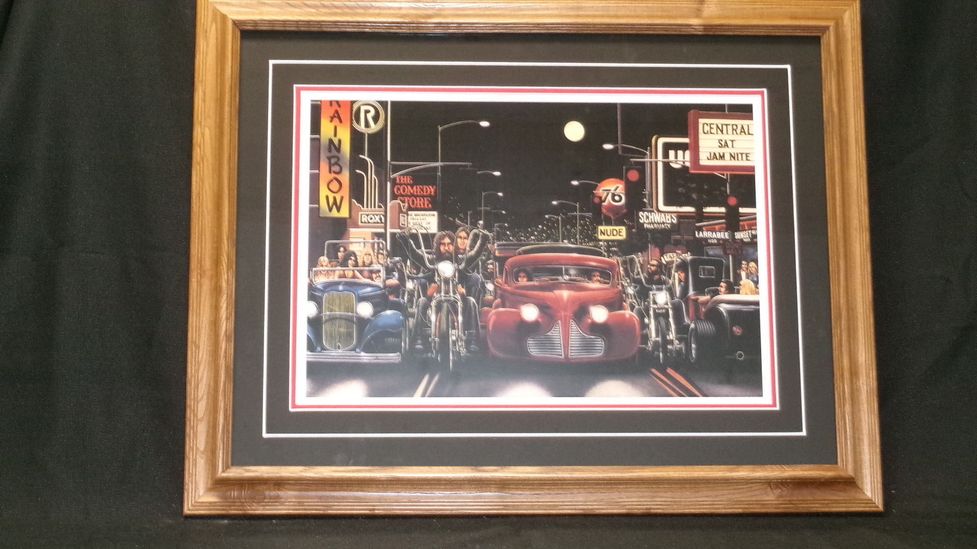 David Mann Wallpaper 1920x1080 SUNSET BLVD" Print By David Mann