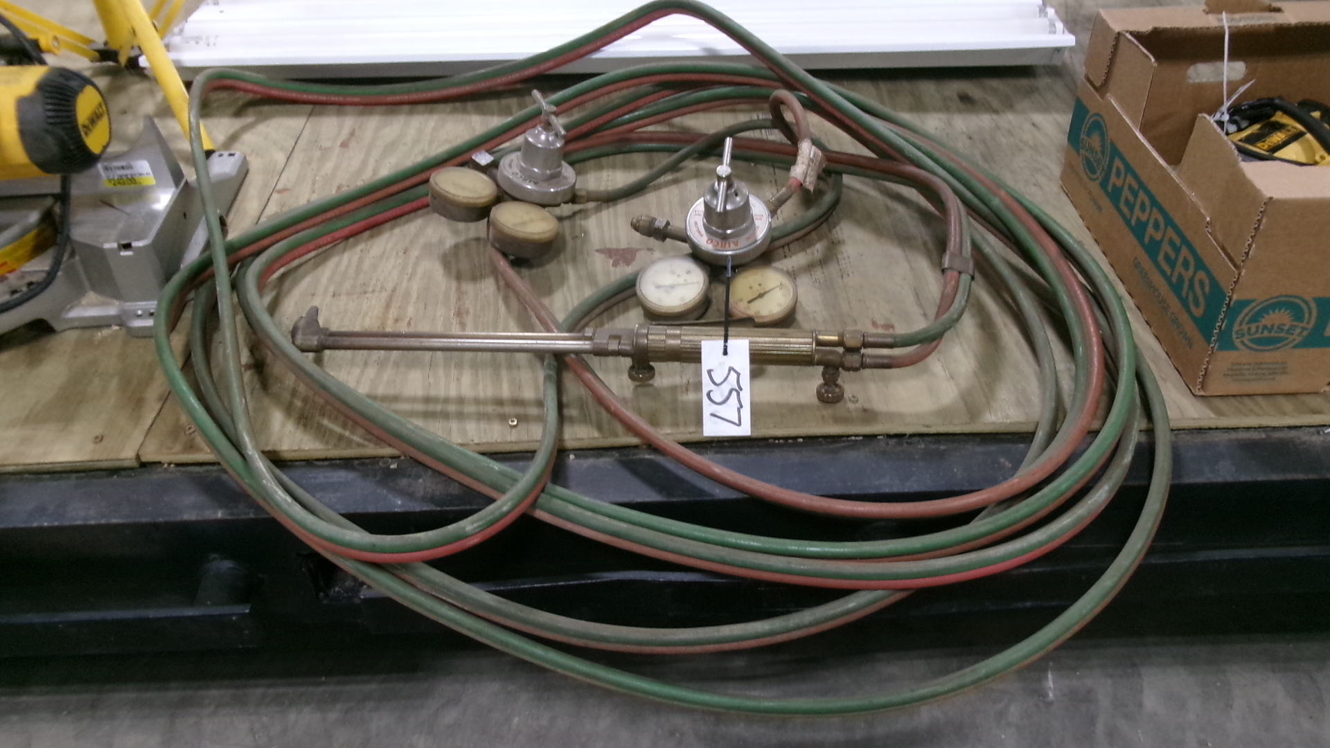 AIRCO OXY-ACETYLENE TORCH SET UP | Proxibid