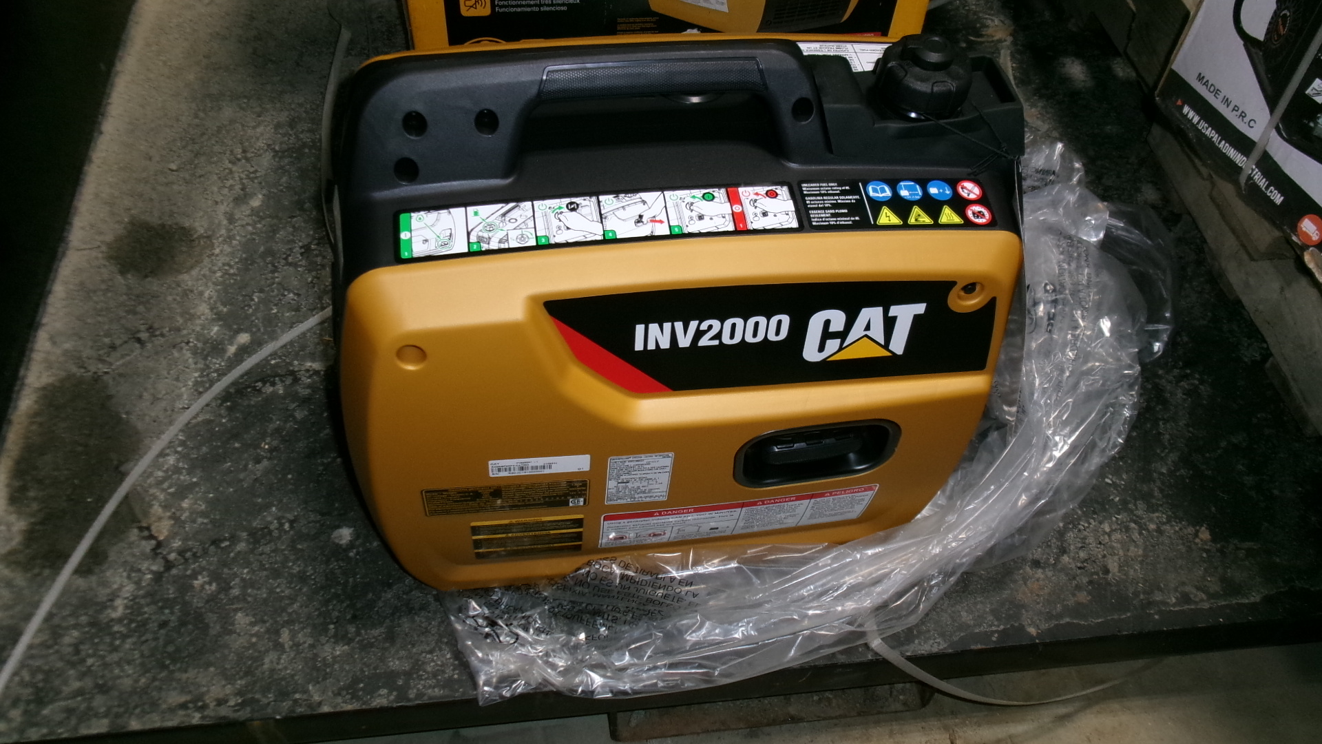 CAT INV 2000 GENERATOR, new in box | Proxibid