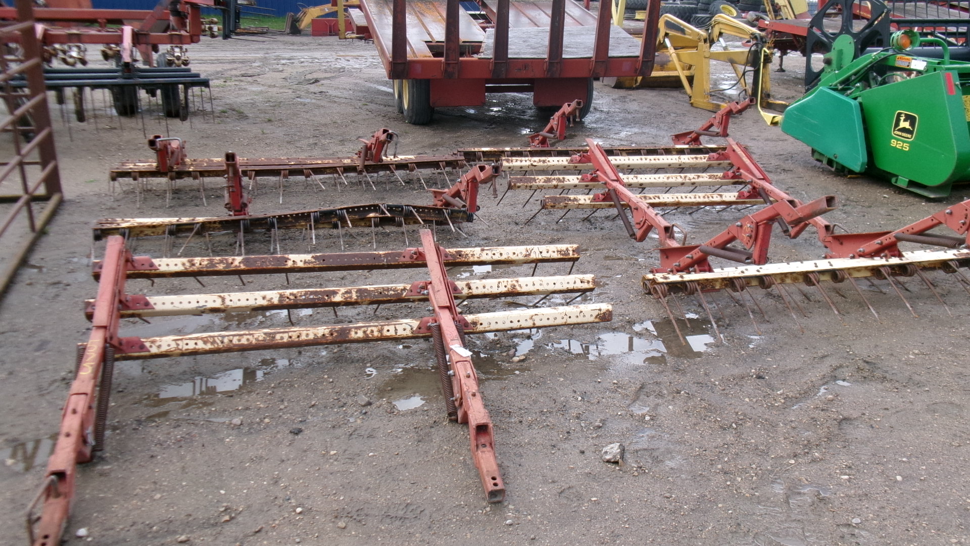 36' KRAUSE 3 BAR MOUNTED HARROWS | Proxibid