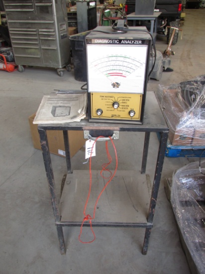 PEERLESS BATTERY ANALYZER on STAND | Online Auctions | Proxibid