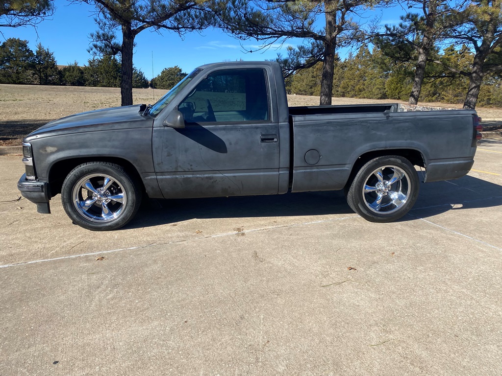 Dropped Chevy Silverado Stepside