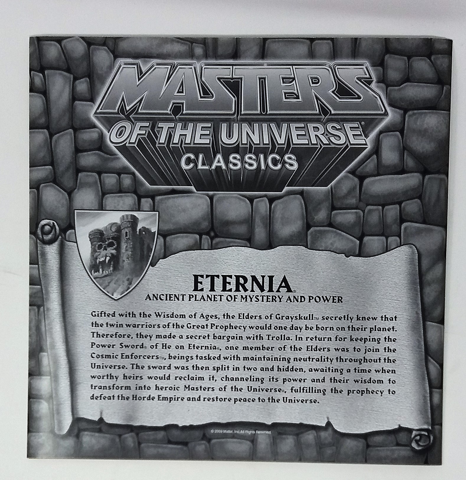 Eternia Map Masters of the Universe Classics | Proxibid