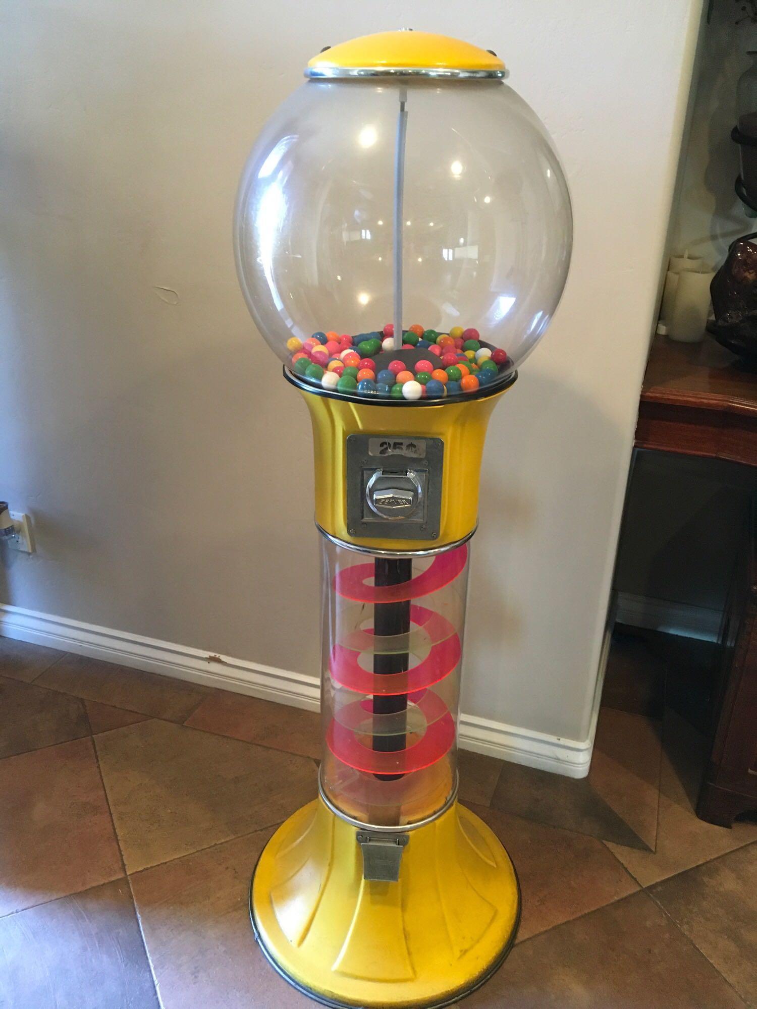Spiral Gumball Machines