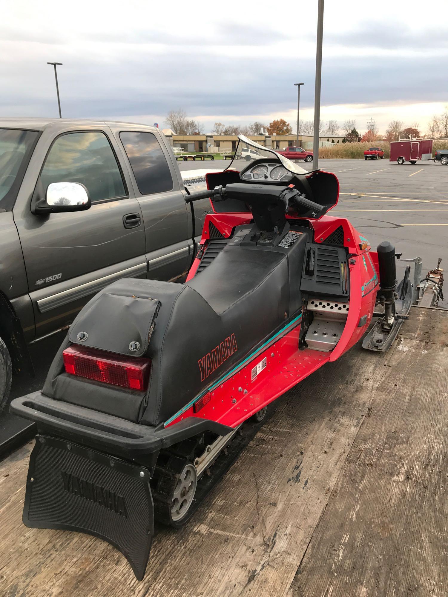 Yamaha Exciter Snowmobile