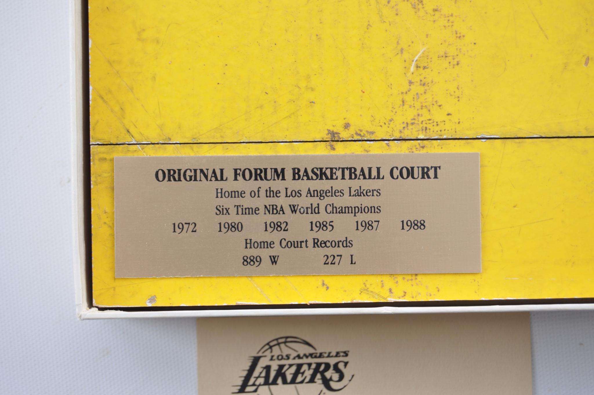 Nba Basketball Court Floor Lakers
