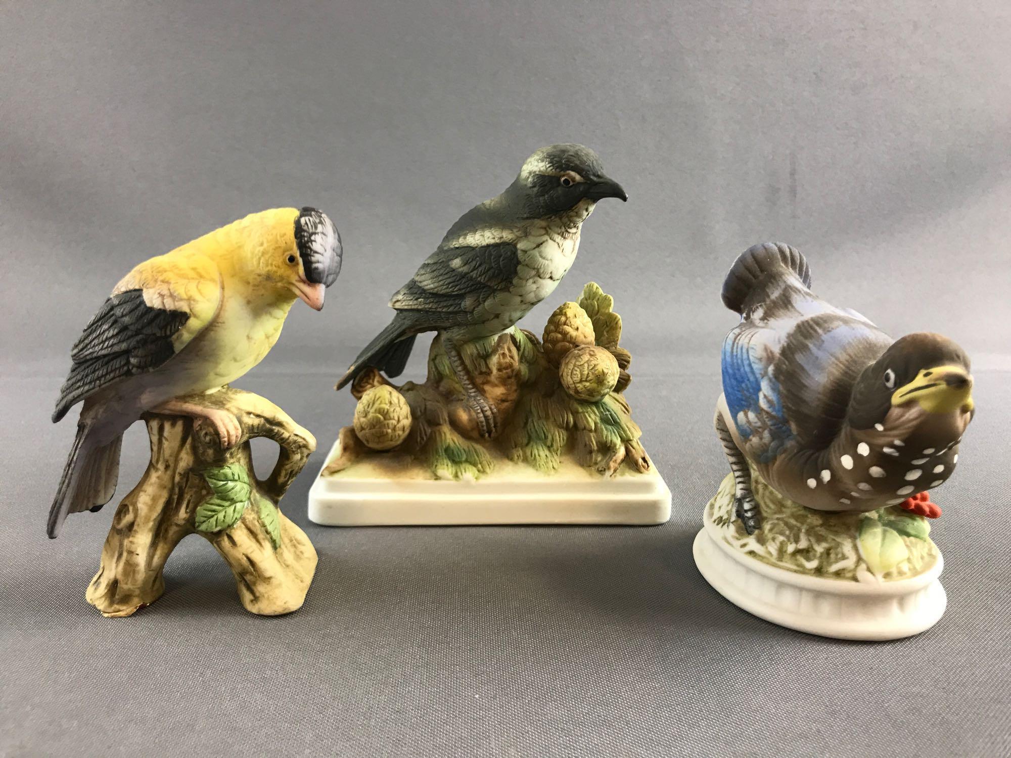Hand Painted Lefton China Figurines Angel Bisque Ninny