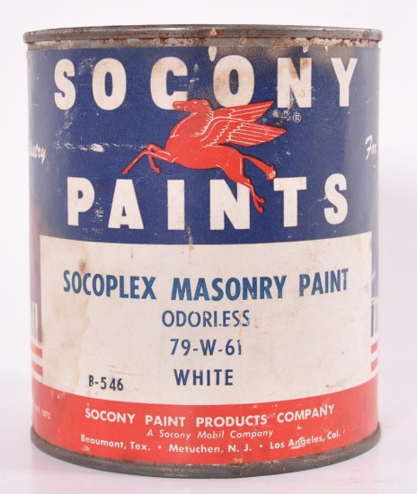 Vintage Socony Paints Pegasus Socoplex Masonry Paint Advertising Full ...