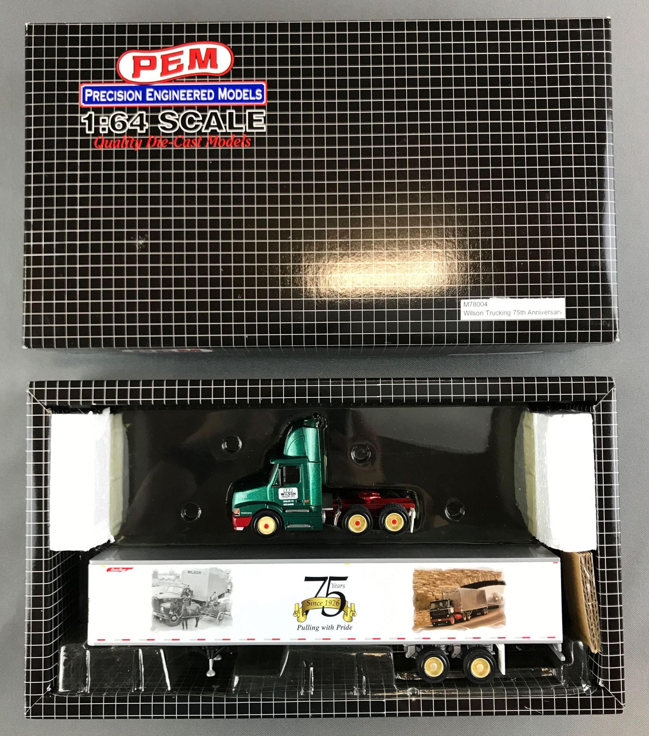 PEM Hartoy Wilson trucking die cast truck in | Proxibid