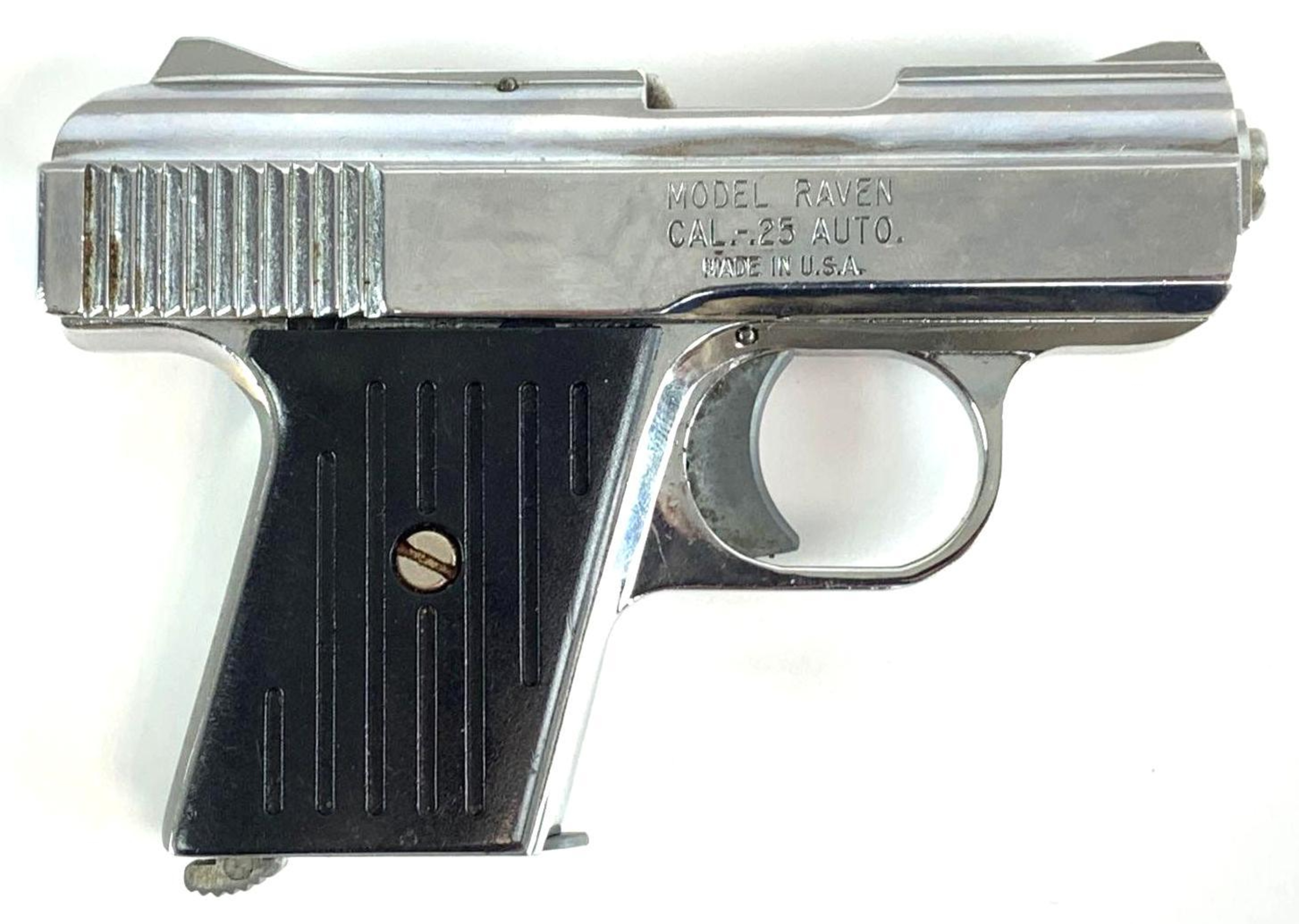 Phoenix Arms Model Raven .25 Auto cal. Semi Auto Pistol | Barnebys