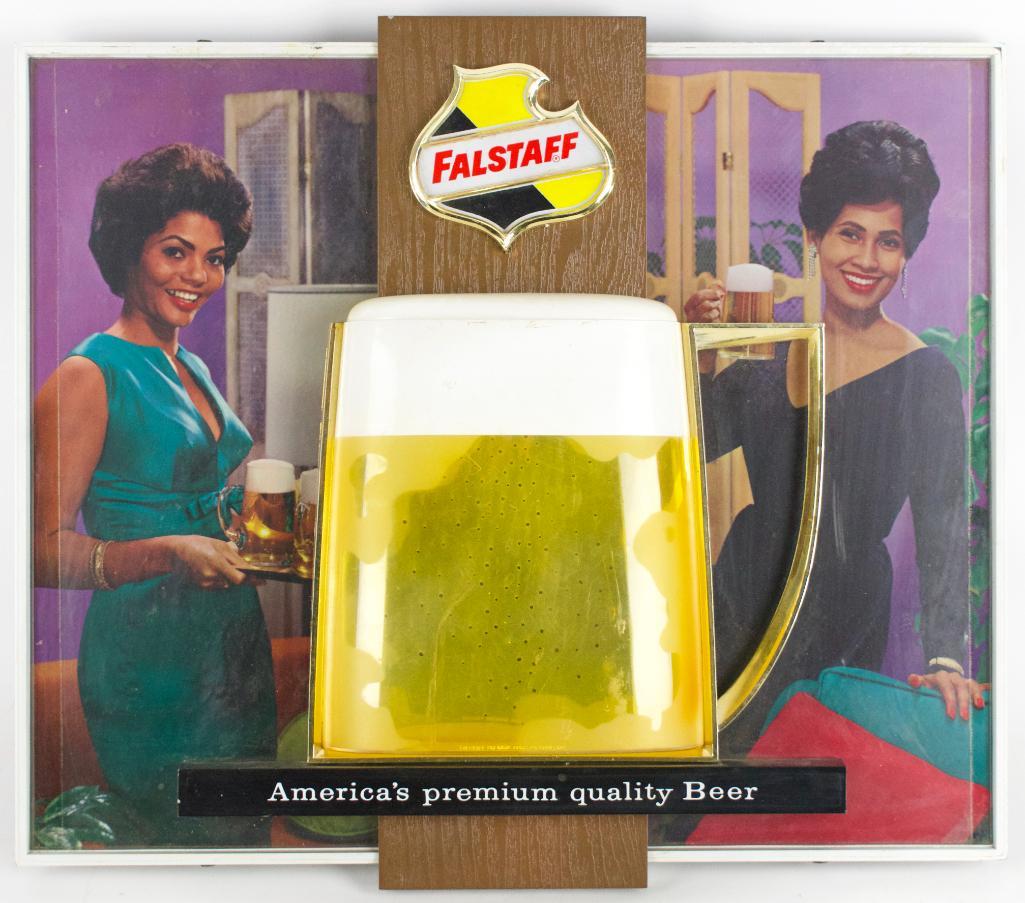 Rare Vintage Falstafff Motion Bubbler Advertising | Proxibid