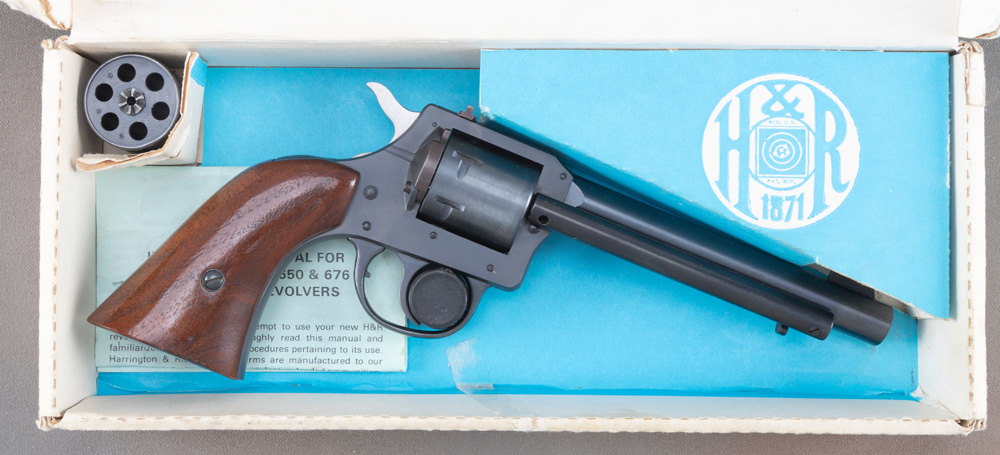 Boxed H&R, Model 649, Double Action Revolver, .22 | Proxibid