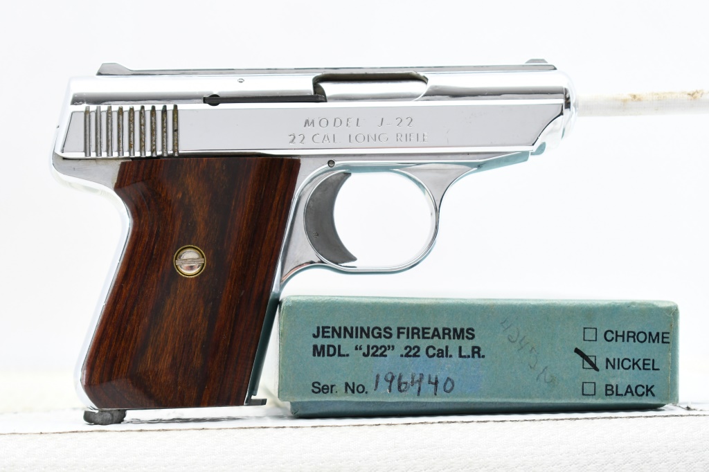 Jennings Firearms Model J22 22 Long Rifle Pistol North Sold At