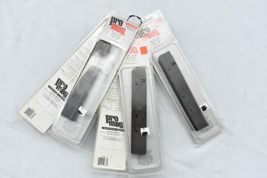 (5) ProMag AR-15 SMG-Carbine 9mm Luger 32-Round Steel Magazines ...