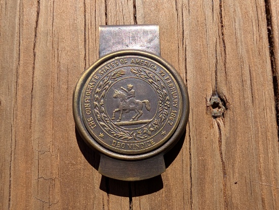 Brass The Confederate States Of America 22 February 1862 Deo Vindice ...