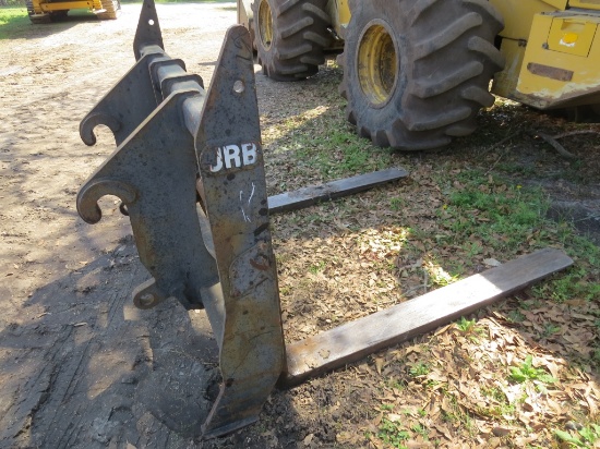 JRB Quick Attach Heavy Duty 5' Forks | Heavy Construction Equipment ...