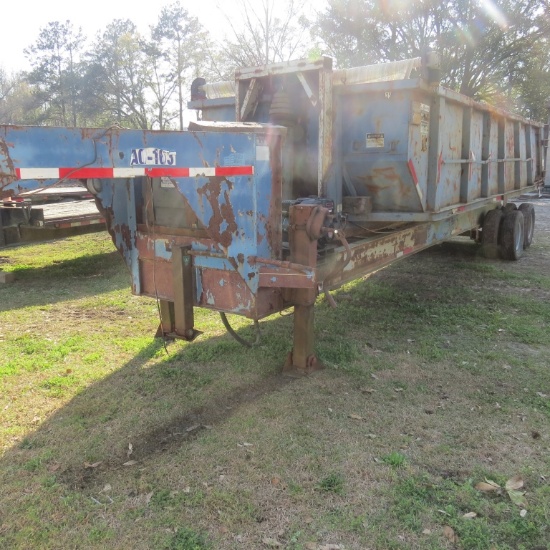 Stoll Trailer Gooseneck w/homemade dump body | Commercial Trucks ...