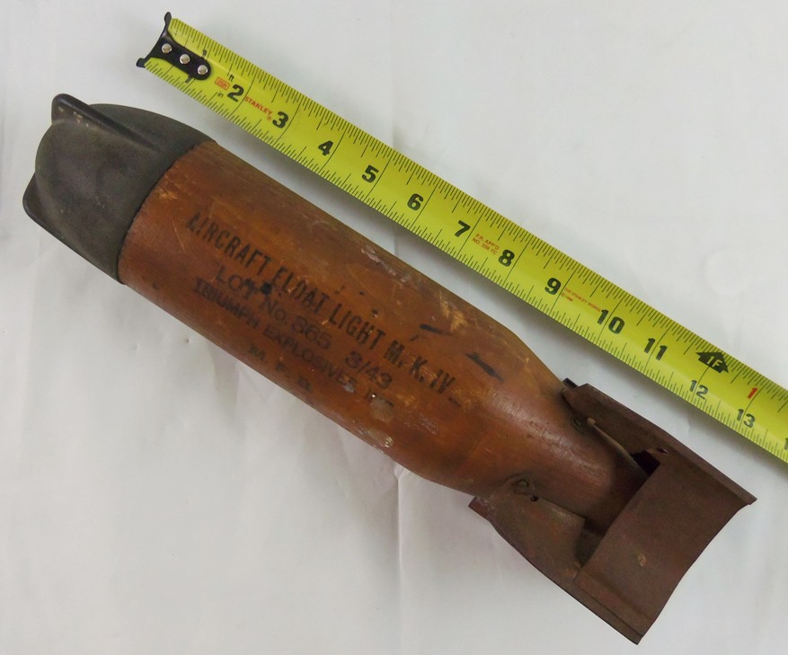 Rare WW2 MK. IV Aircraft Float Light-1943 Dated | Proxibid