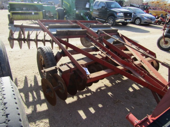 1566. 349-909 IH # 37 – 10 FT. WHEEL CARRY DISC, TAX / SIGN ST3 ...