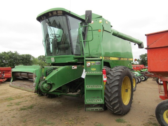 815. 346-844, JOHN DEERE 9600 DIESEL COMBINE, NEW FEEDER HOUSE CHAIN, 18.4R | Farm Equipment ...