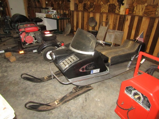 1571. NICE 1969 ARCTIC CAT PANTHER SNOWMOBILE, SACHS SA-290 ENGINE ...