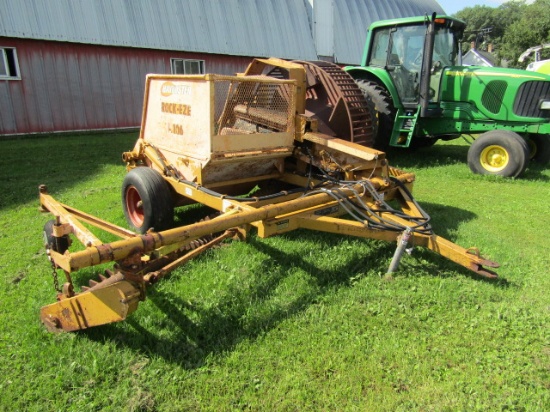 1889. ROCK EZE MODEL L-106 ROCK PICKER / WINDROWER | Farm Equipment ...