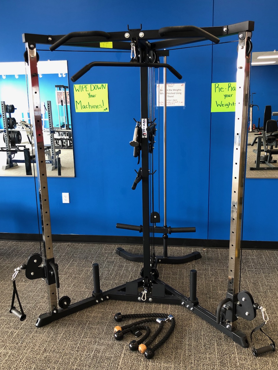Titan Equipment Plate Loaded Functional Trainer | Proxibid