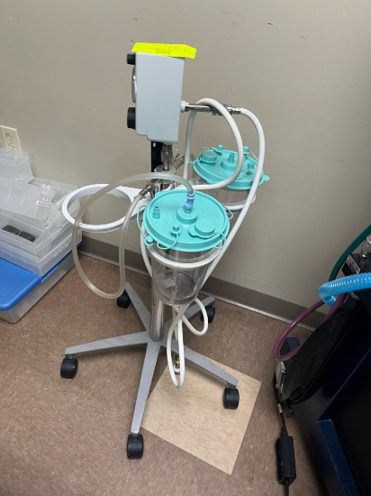 Allied Healthcare Vacutron Continuous Suction Regular w/ Canister Stand ...