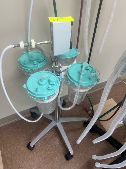 Allied Healthcare Vacutron Continuous Suction Regular w/ Canister Stand ...