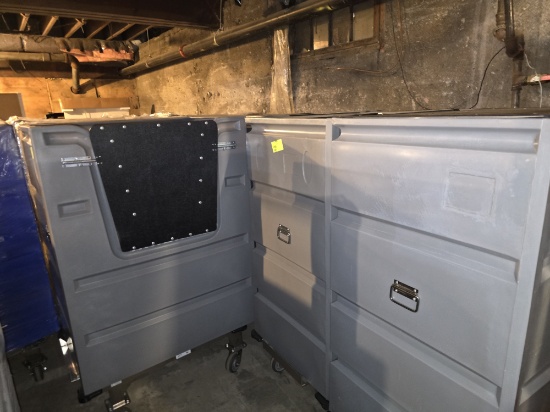 Location: Grand Rapids Maxi Movers Bulk Linen Cart | Industrial ...
