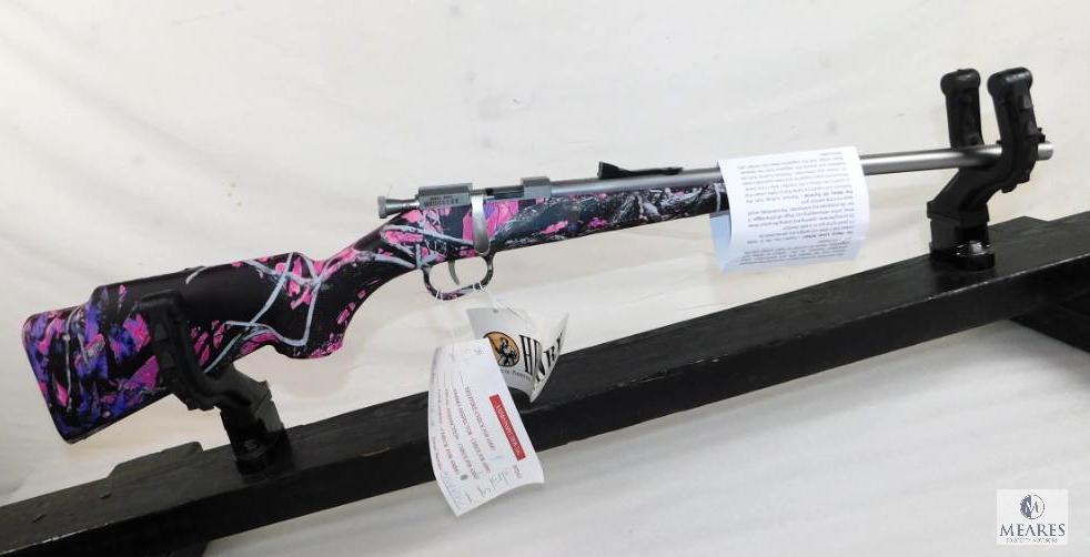 Pink Camo 22 Rifle