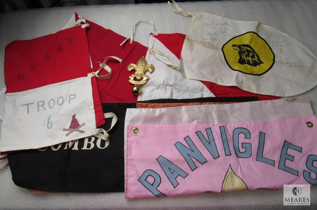 1940's BSA Scout Flag Topper & Semaphore Signal | Proxibid