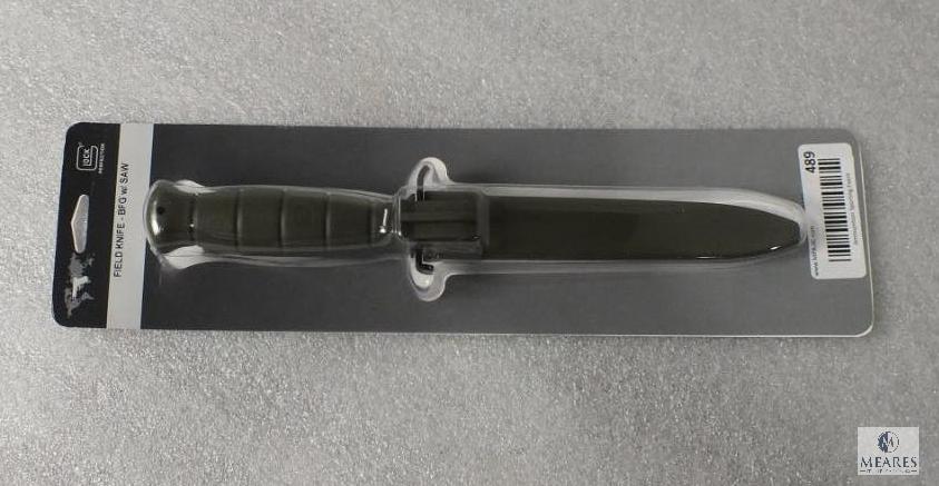 New Glock Field Knife - BFG with Saw & Sheath | Proxibid
