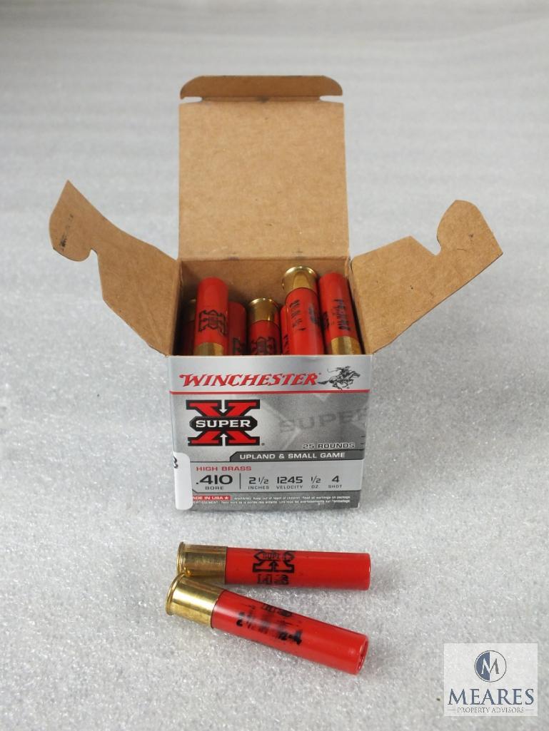 25 rounds Winchester Super X .410 gauge shotgun | Proxibid