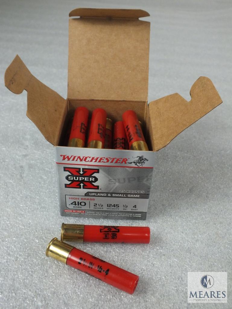 25 rounds Winchester Super X .410 gauge shotgun | Proxibid