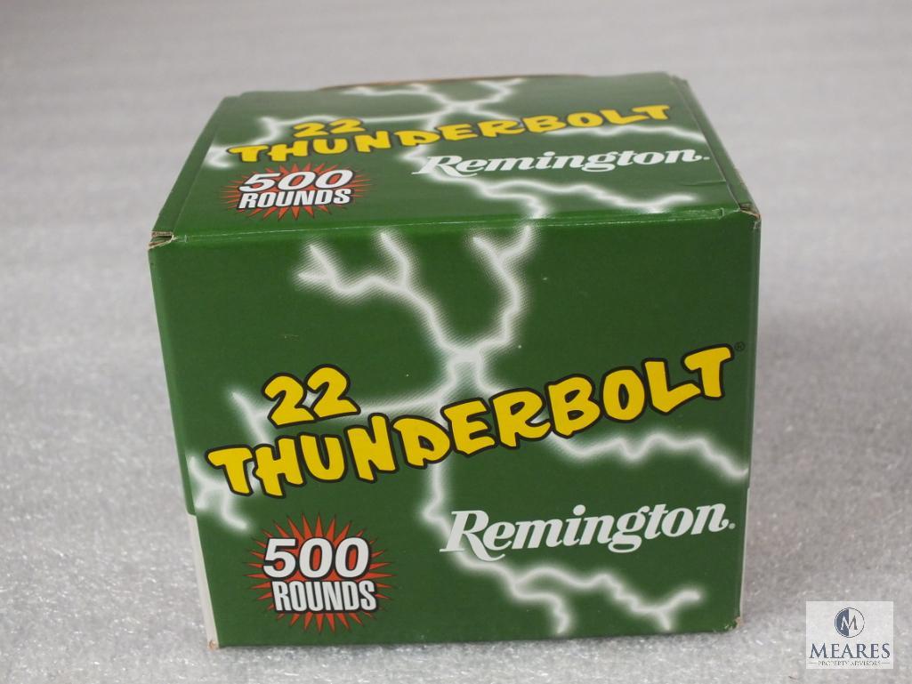 500 Rounds Remington 22 Thunderbolt .22 LR Round | Proxibid