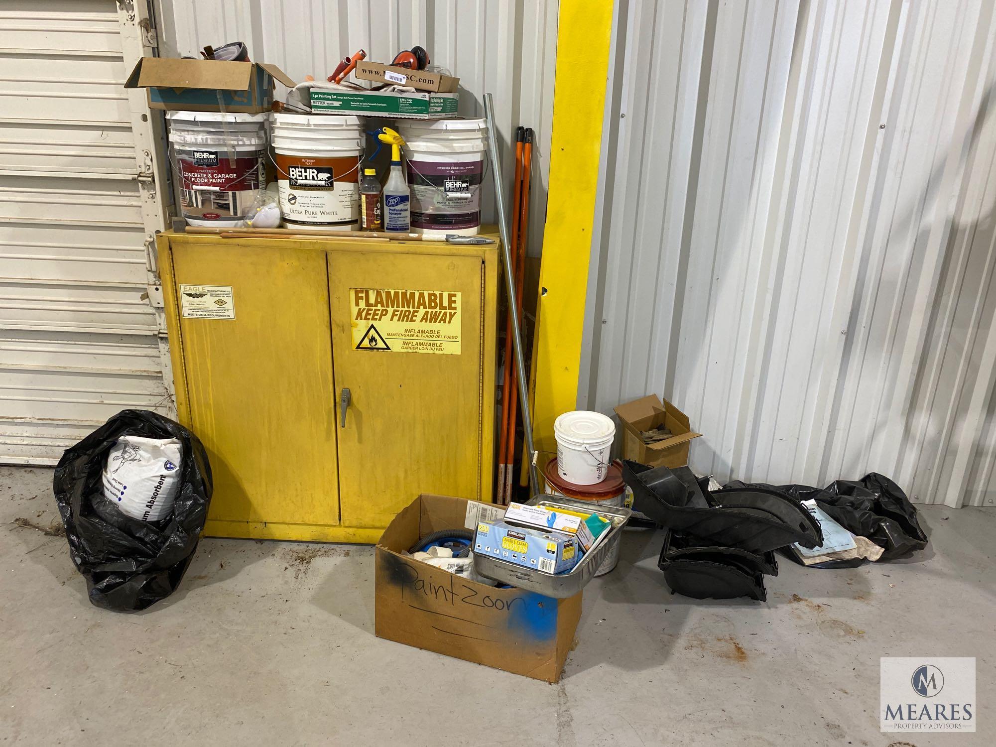 EAGLE YPI-32 Paint/Ink Storage Cabinet and | Proxibid