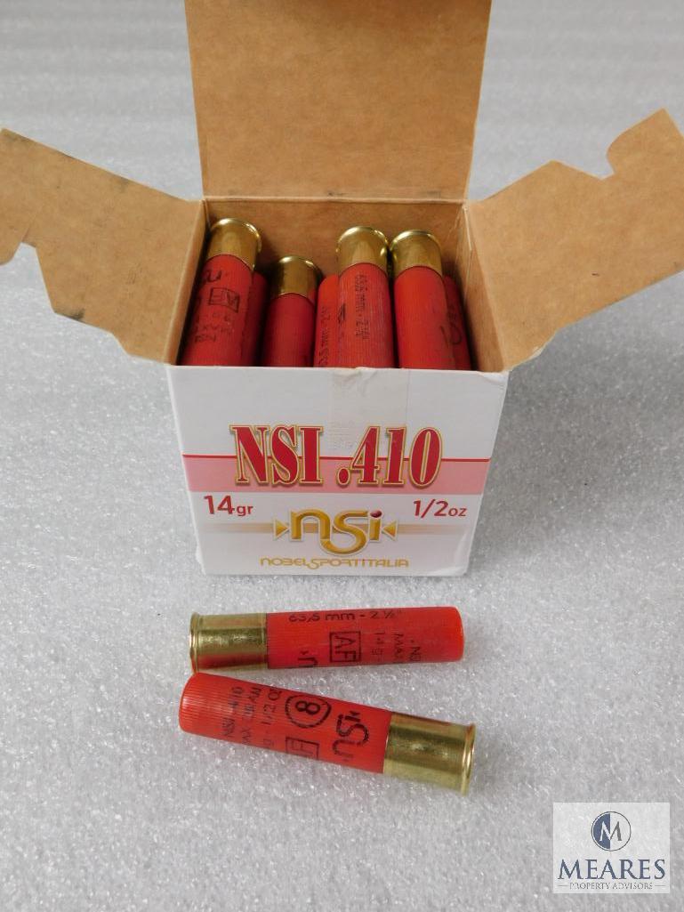 25 Rounds Nobel Sport .410 Gauge Shotgun Shells 2 | Proxibid