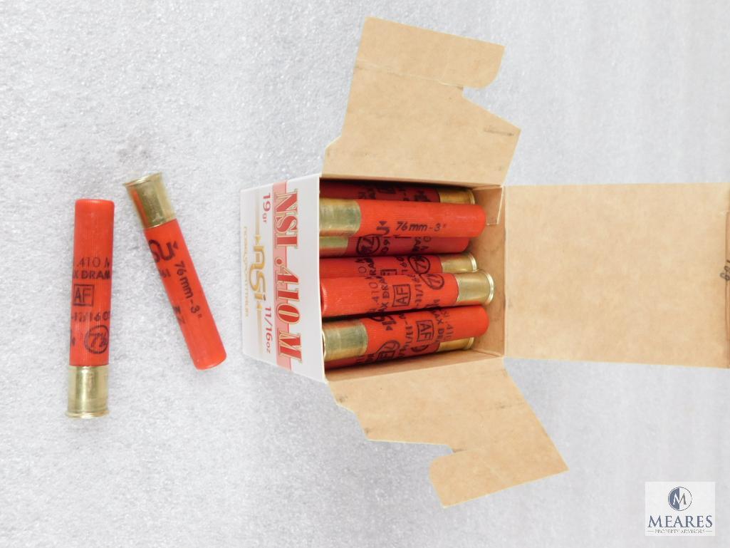 25 Rounds Nobel Sport .410 Gauge Shotgun Shells. | Proxibid